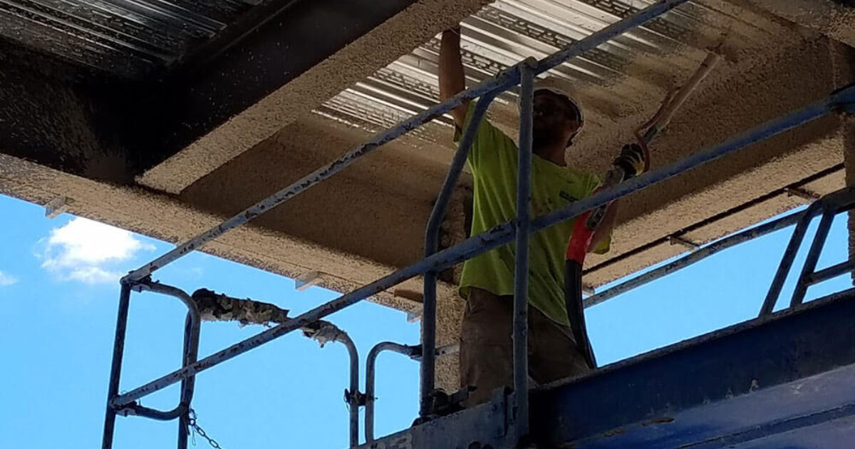 Spray Applied Fireproofing Services | Kaloutas
